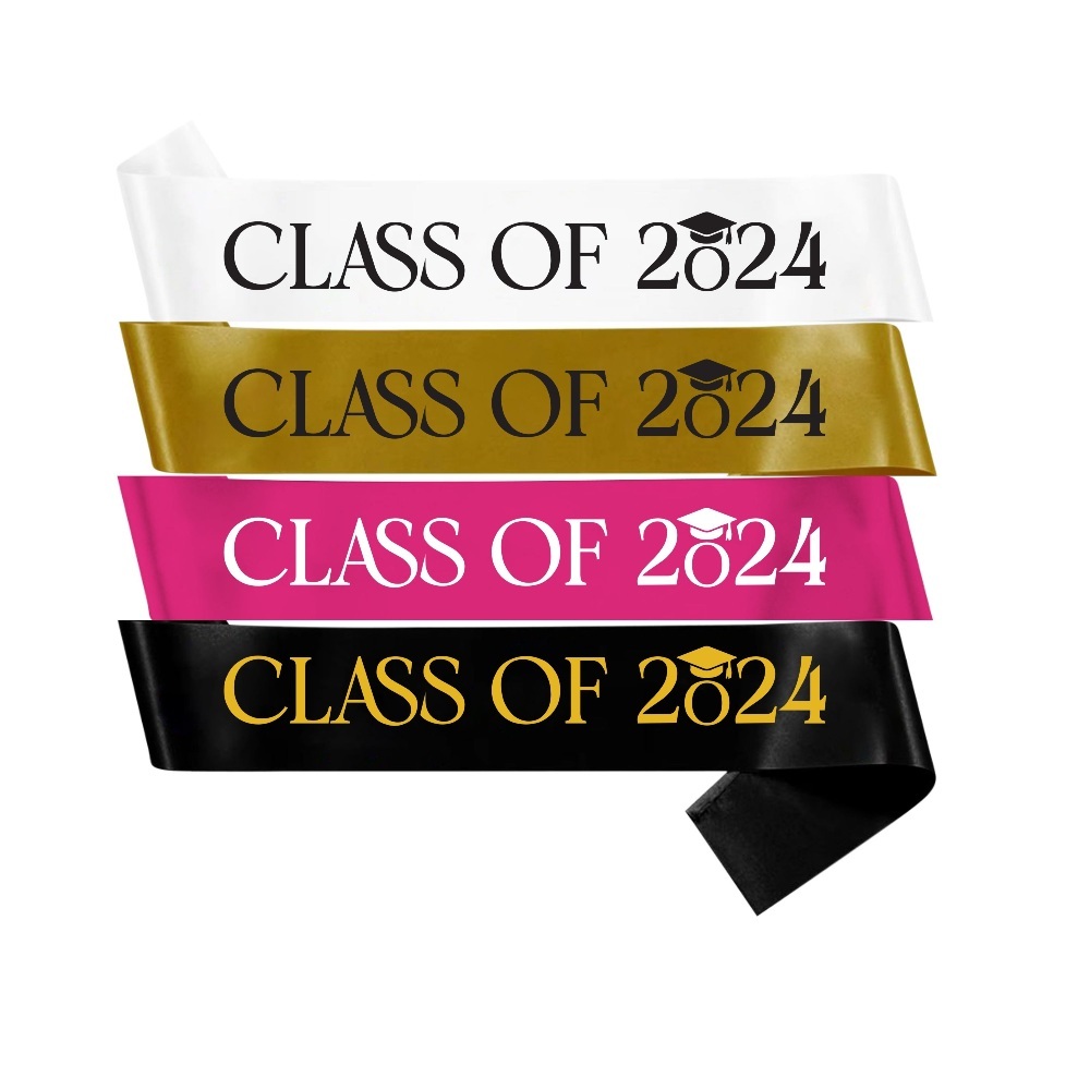 CLASS OF 2024 Sash Graduation Party Accessory Decoration Party Favors ...