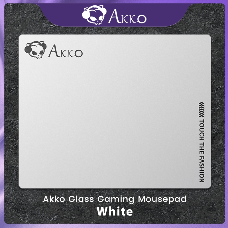 Akko Glass Gaming Mousepad, Professional Large Mouse Mat, Special Glass ...