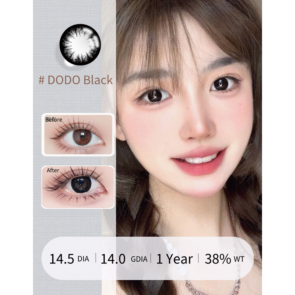 Visual Click 50 Models Contact Lens 1 Pair Colored Contacts For 1 Year ...