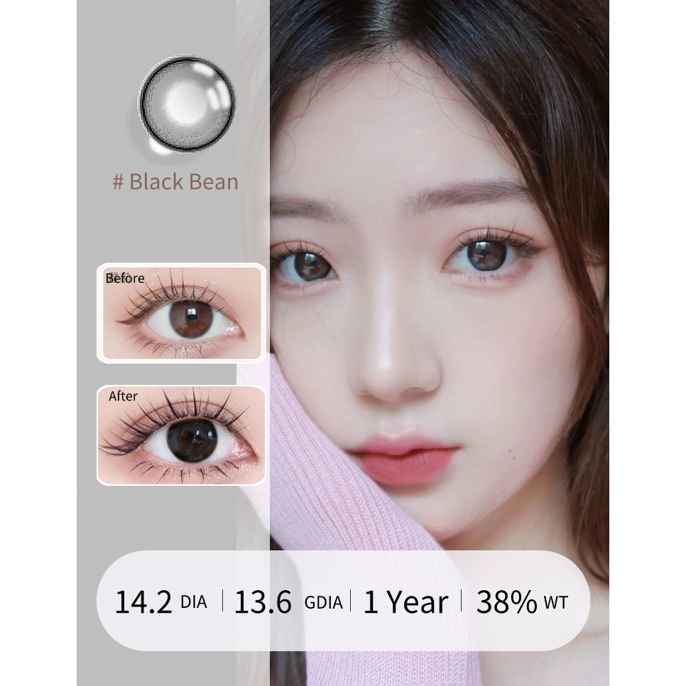 Visual Click 50 Models Contact Lens 1 Pair Colored Contacts For 1 Year ...