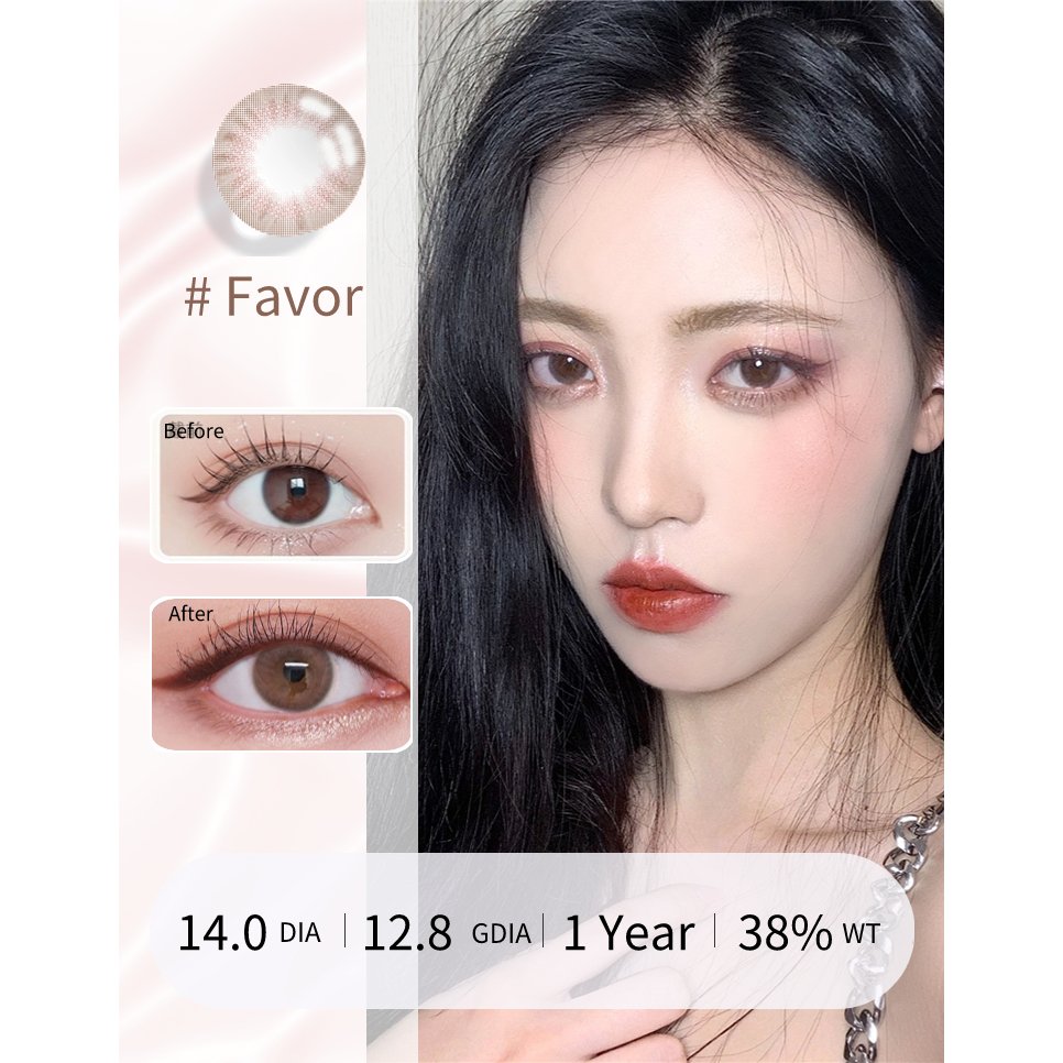 Visual Click 50 Models Contact Lens 1 Pair Colored Contacts For 1 Year ...