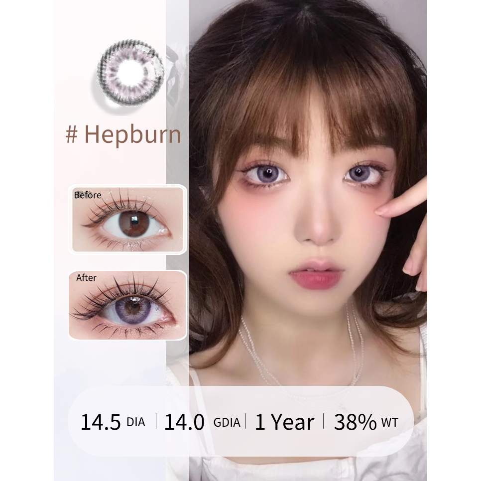 Visual Click 50 Models Contact Lens 1 Pair Colored Contacts For 1 Year ...