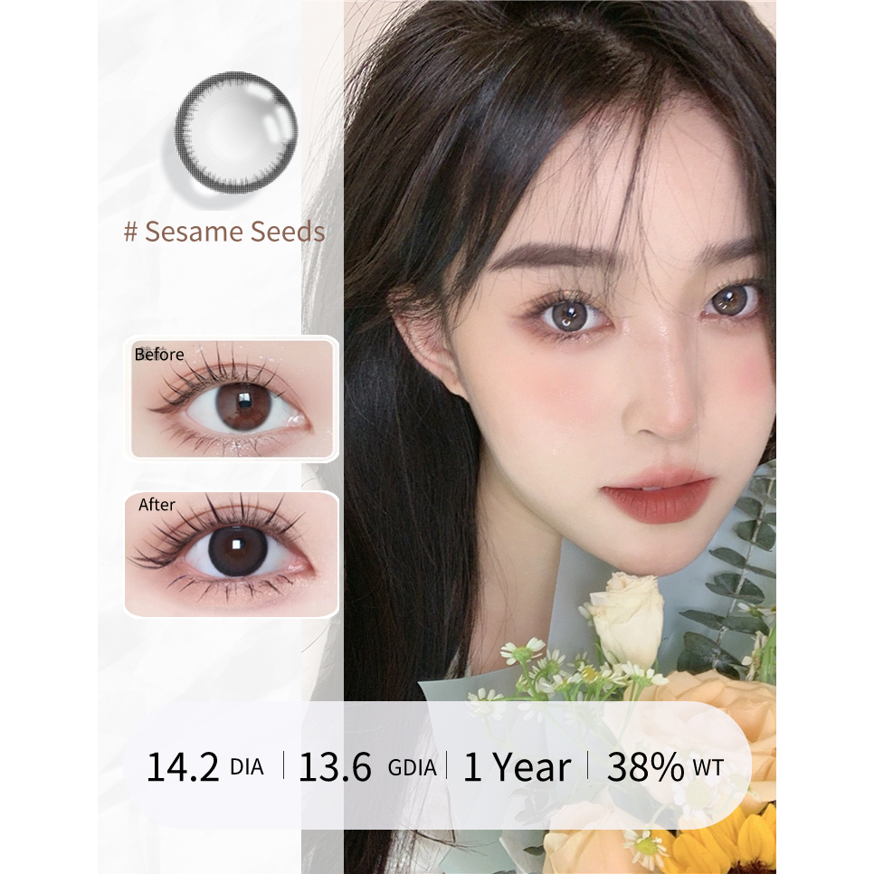 Visual Click 50 Models Contact Lens 1 Pair Colored Contacts For 1 Year ...