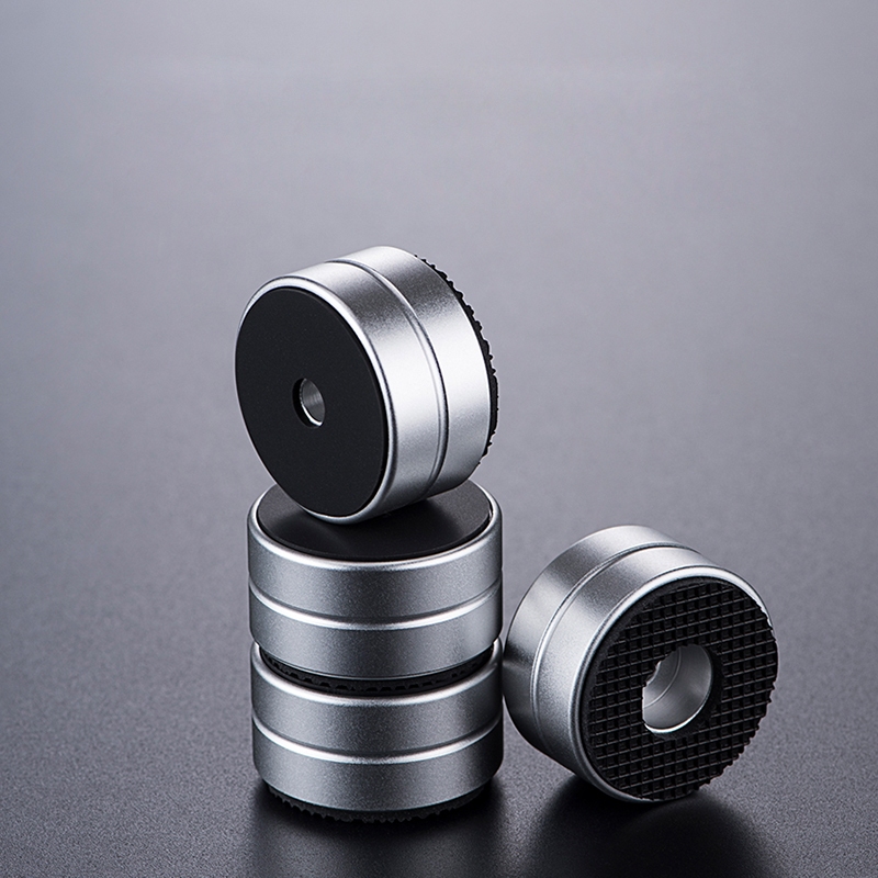 HiFi Audio Aluminum Alloy Speaker Stand Foot Pad Anti-shock Absorber ...