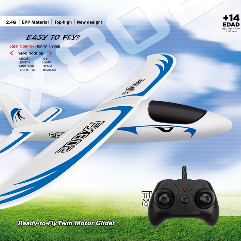 Amiqi Fx802 2.4G 2Ch Electric Aeroplan Remote Control Fighter Plane ...