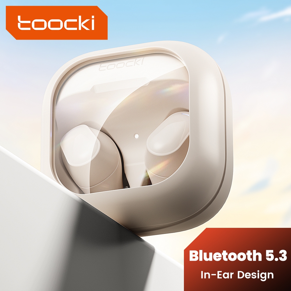 Toocki BT 5.3 TWS Bluetooth Earphones Wireless Earbuds In-ear With Stereo Mic And Charging Box ...