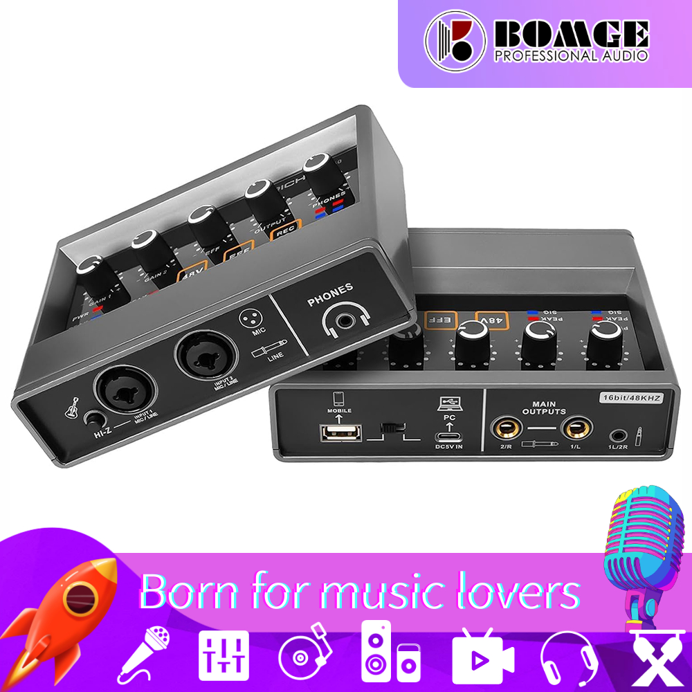 2x2 Computer Professional Recording Audio Interface Touch Model, USB 2. ...