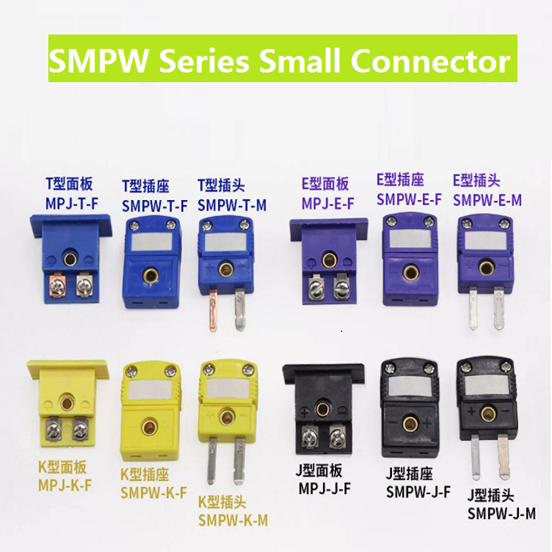 Thermocouple K Type T Type J Type E Type Plug Socket Panel SMPW Series ...