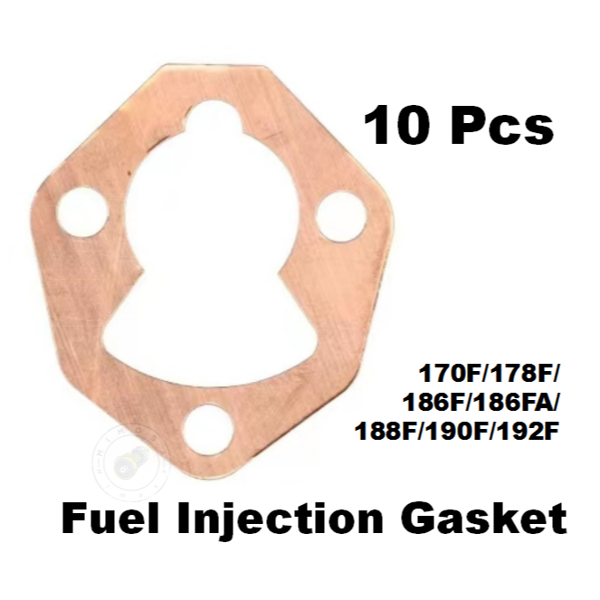 Mimosa 10 Pcs Fuel Injection Gasket 170F 178F 186F 186FA 188F 190F 192F ...