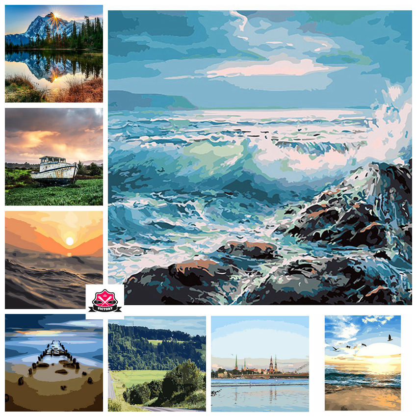 Victory -30*40cm/40*50cm-paint by numbers--painting with numbers--oil ...