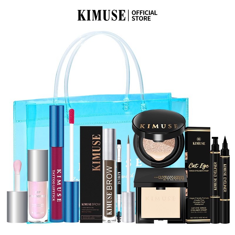 KIMUSE Waterproof Makeup Travel Set 6Pcs | Shopee Philippines