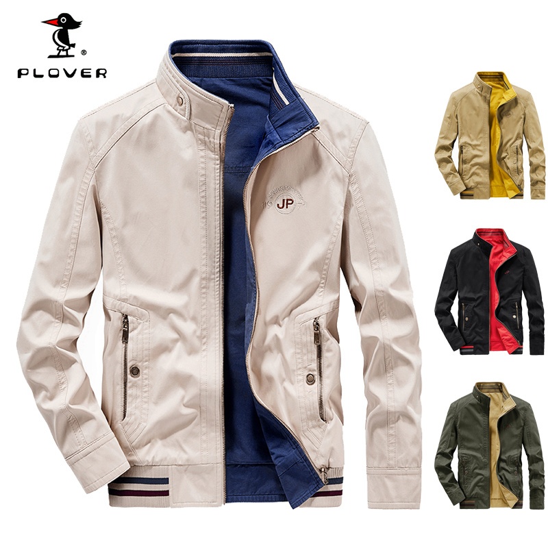 Plover Men's Double-Sided Jacket Multifunctional Hiking Suit Men's ...