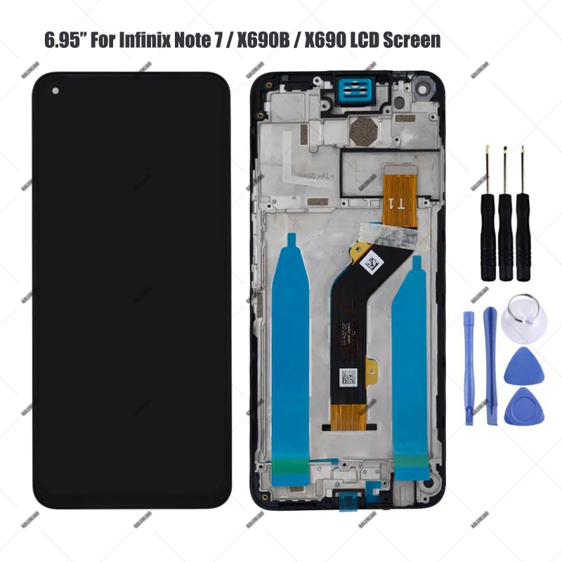 For Infinix Note 7 X690B X690 LCD Display Touch Screen Digitizer ...