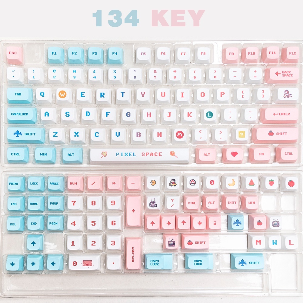 PBT Mechanical Keyboard Keycaps XDA/MDA/Cherry Profile Compatible ...