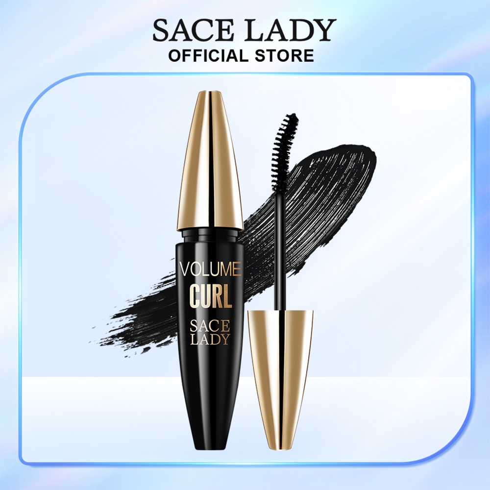 SACE LADY Hypercurl Volume Mascara Waterproof Smudge-proof Natural Long ...