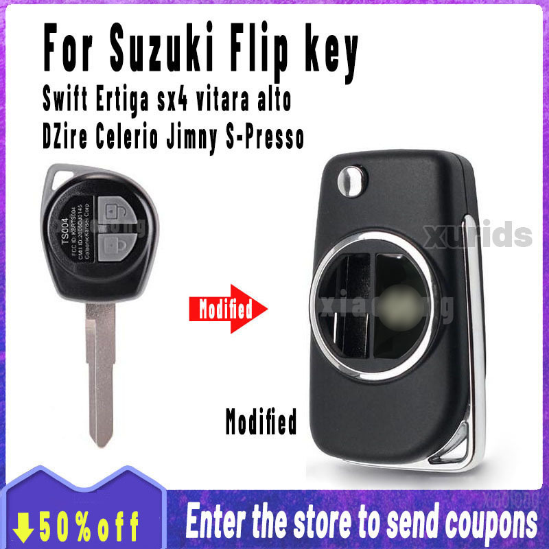 Cod modified flip key For Suzuki Swift Ertiga sx4 vitara alto ignis ...