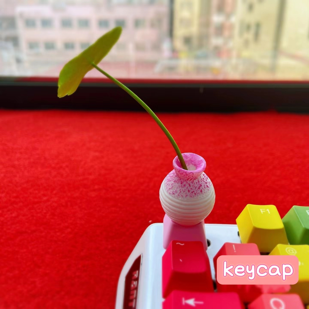 Vase Handmade Keycap Cute Mechanical Keyboard Space Keycap | Shopee ...