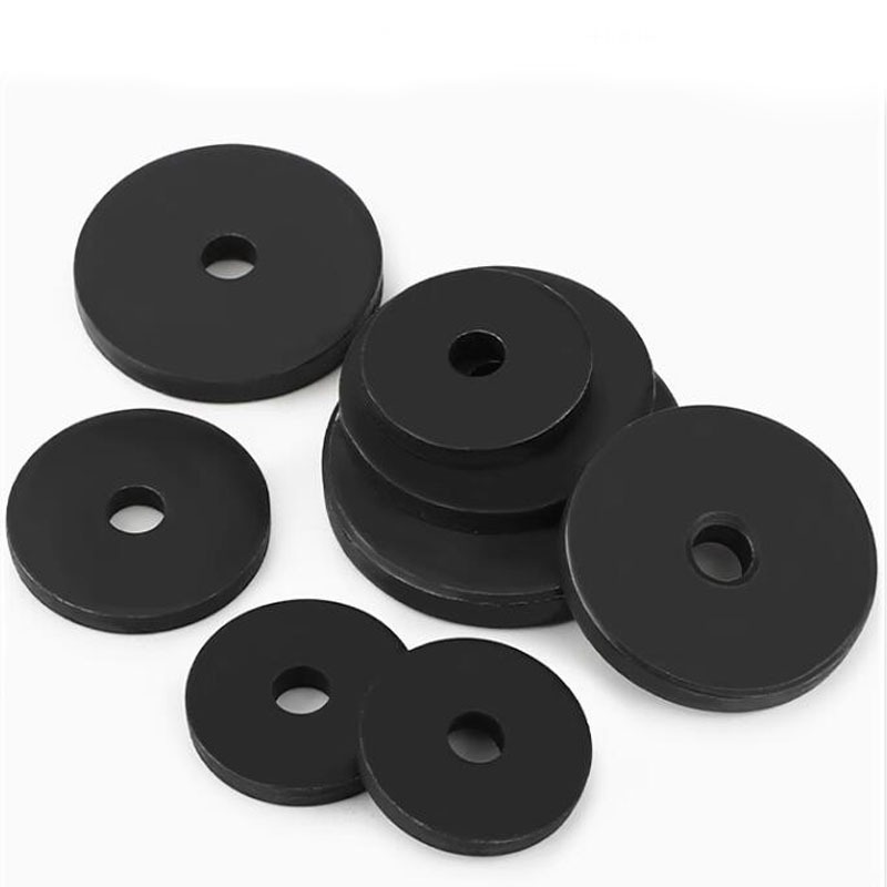 A3 Steel Black Fixed Shaft End Retaining Ring Baffle Center Hole ...