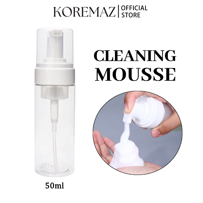KOREMAZ pet transparent mousse foam bottle plastic subpacking bottle ...