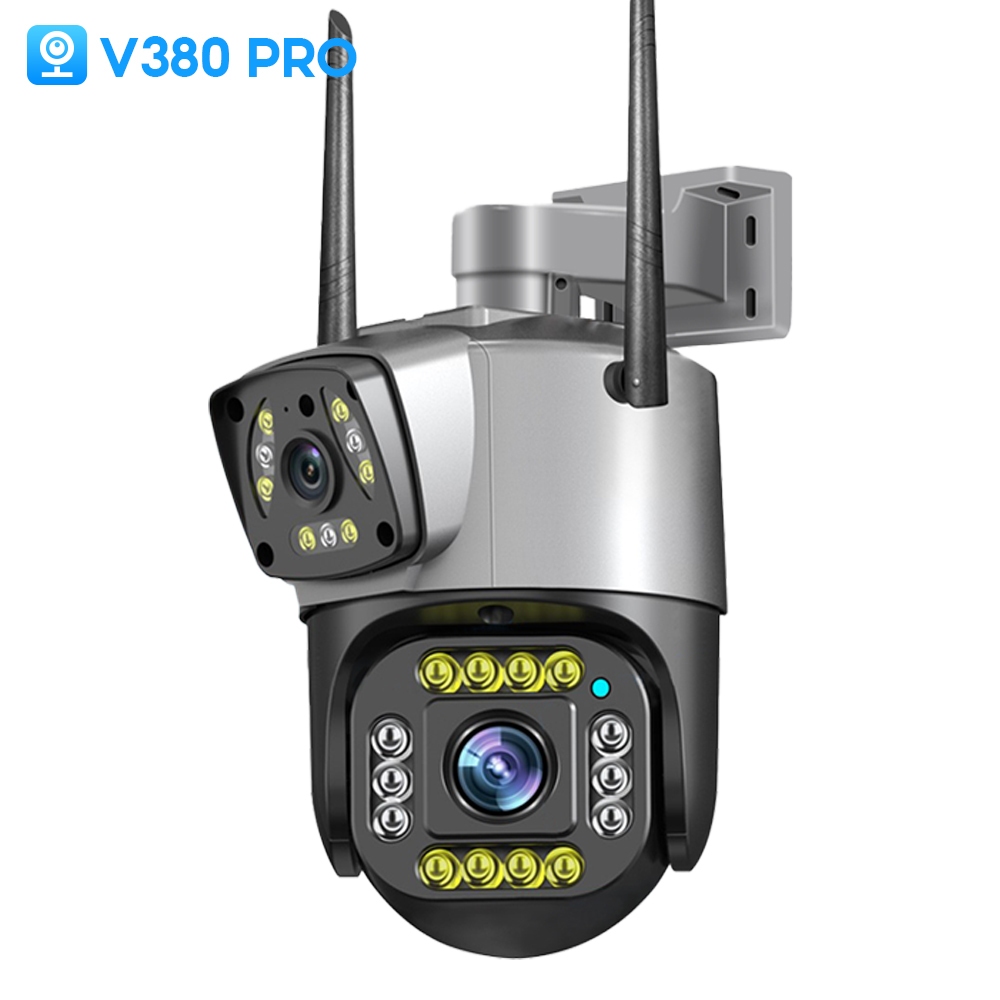 V380 Pro V10 6mp Dual Lens Cctv Wireless Wifi Connect To Cellphone Ip66 ...