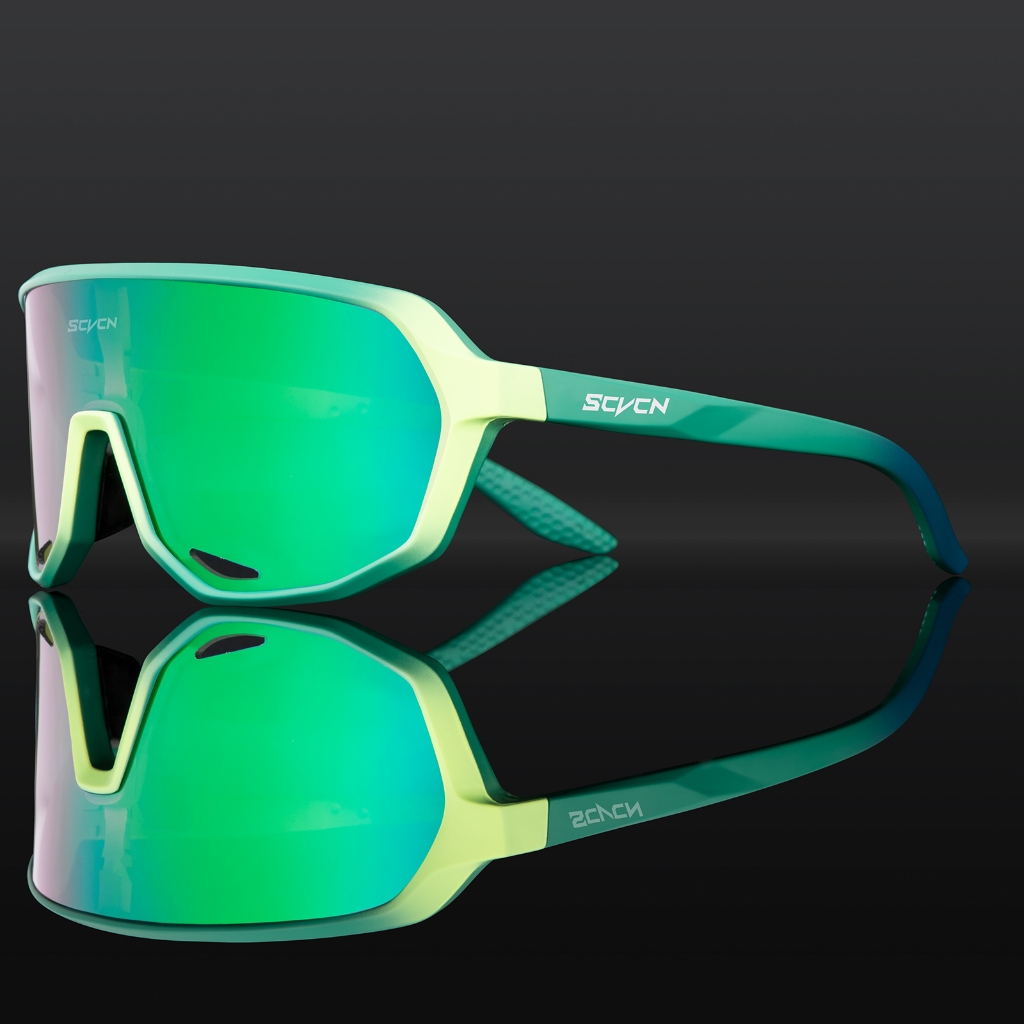 Scvcn Cycling Glasses Uv400 Cycling Sunglasses Mens And Womens Outdoor Sports Sunglasses 1lens