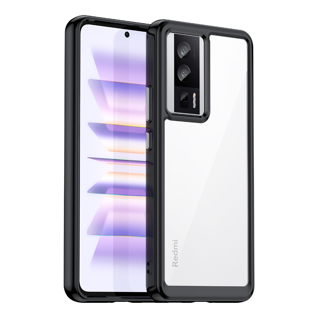 Casing For Redmi K60 Pro Case,Airbag Shockproof Shell Camera Full Protection Acrylic&TPU Back ...