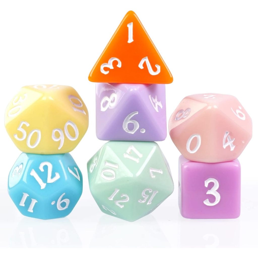 DND Dice Set - Dungeons & Dragons Polyhedral Dice for Dungeons ...