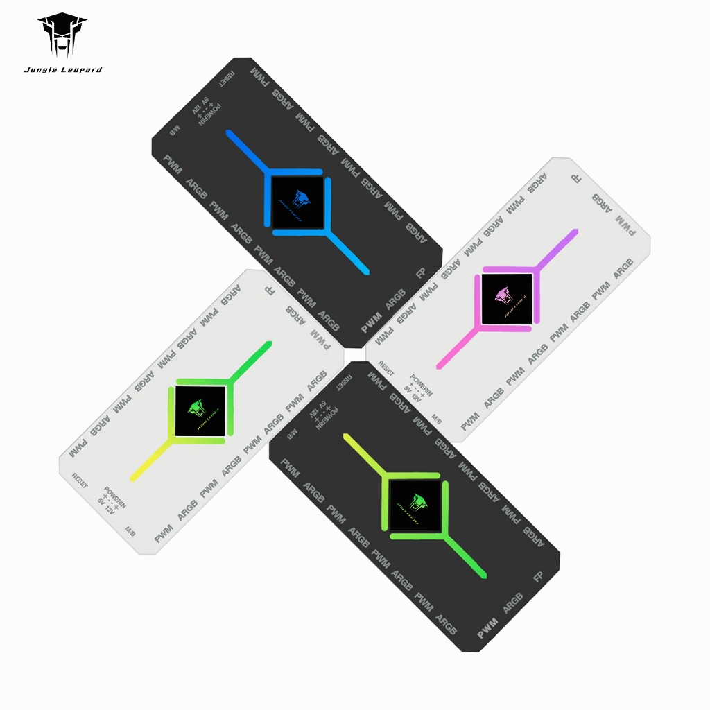 Jungle Leopard Smart Hub 5V 3PIN ARGB 4 Pin PWM PC Case CPU Fan ...