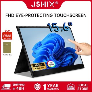 JSHIX 15.6Inch Portable Monitor Touch Screen 1920*1080 Gaming Monitor ...