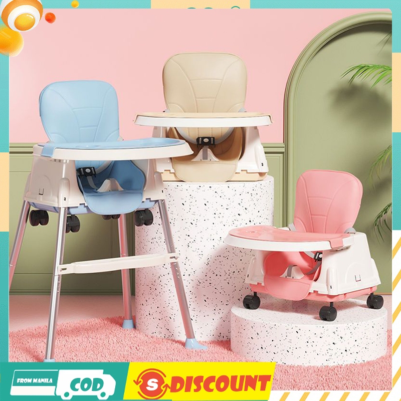 Baby High Chair Adjustable Multi functional dining chairs baby feeding ...