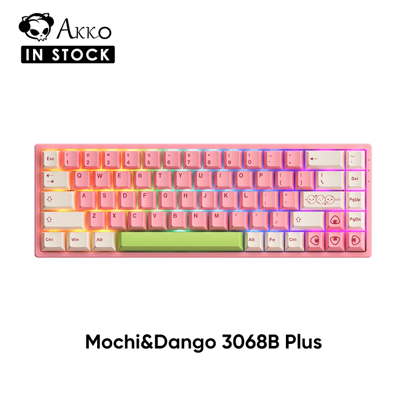 Akko Mochi & Dango 3068B Plus Multi-modes Wired/Bluetooth 5.0/2.4G ...