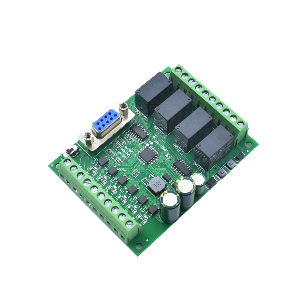 Plc Industrial Control Board Fx2n 10mr14mr20mr24mr32mr Serial Port Logic Programmable 