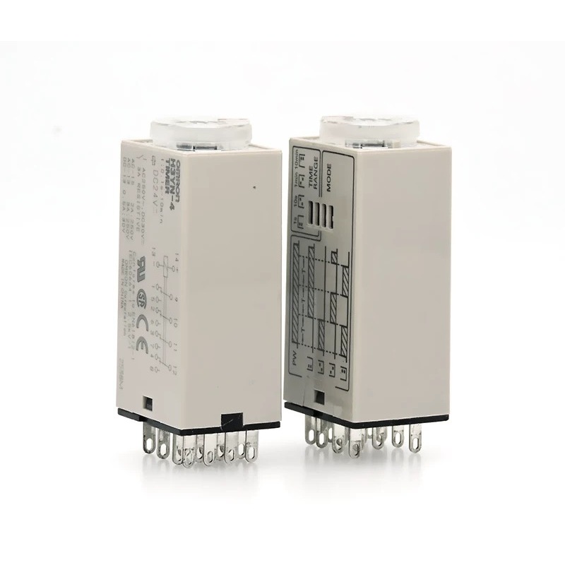 Omron Time Relay H3YN-2 21 H3YN-4 1 Second 10 Seconds 1 Minute 10M Adjustable Timer 24DC ...