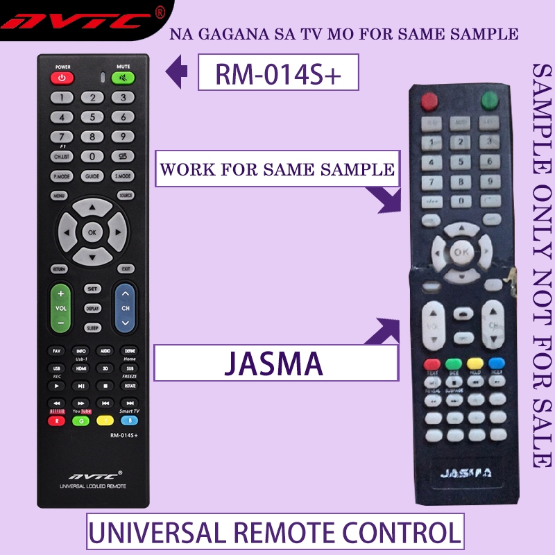 Remote Control For JASMA TV Remote Universal Smart tv Remote Na Gagana ...