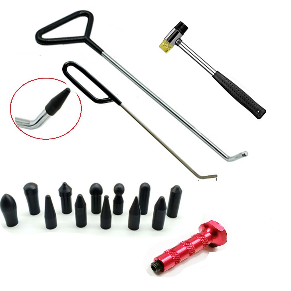 Slide hammer bridge puller T-bar puller PDR body paint free pit repair ...