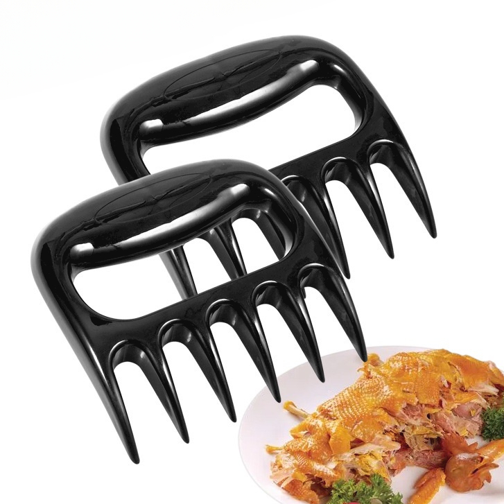 Black Meat Shredder Claws - Heavy-Duty Bear Claws for Shredding Meat ...