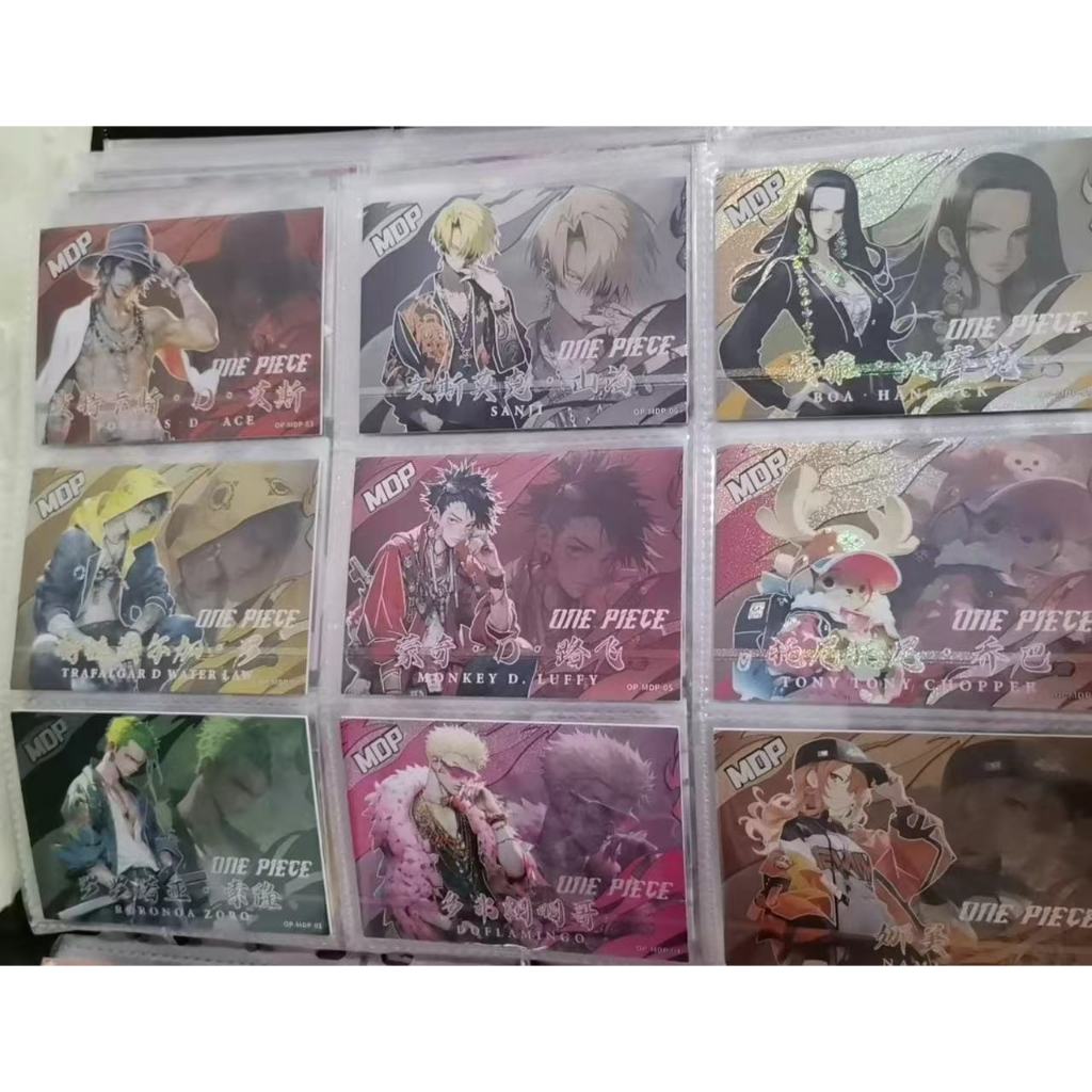 One Piece Card Anime Card mdp Card Set of 9 Cards | Shopee Philippines