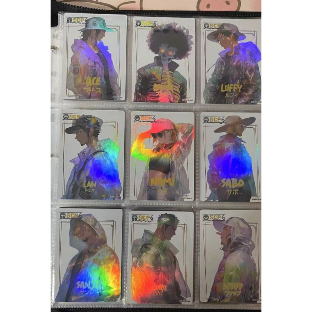One Piece Card Anime Card Card scp Whole Set 9 Cards | Shopee Philippines