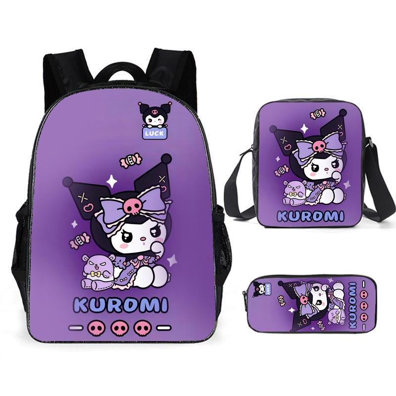 kuromi backpack for kids kuromi pencil case | Shopee Philippines