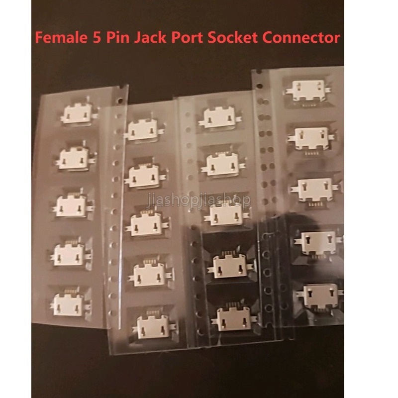 5-50pcs Type B Micro USB Female 5 Pin ME525 Jack Port Socket Connector ...