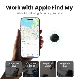 UGREEN Finder Security SmartTrack Link SmartTag With Apple Find My Key ...