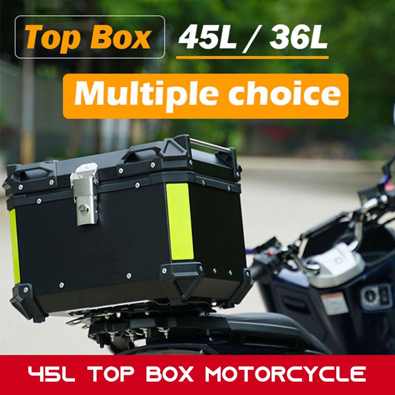 【3 Years Warranty】Motor Top Box Motorcycle Box 45L Givi Box Motorcycle ...