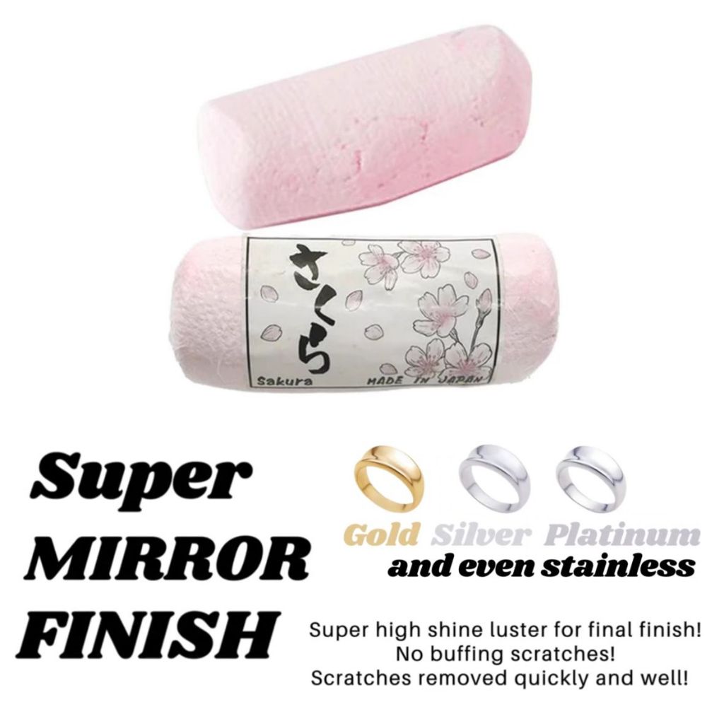 Lemtools Sakura Polishing Compound Mirror Finish Luster Platinum Gold ...
