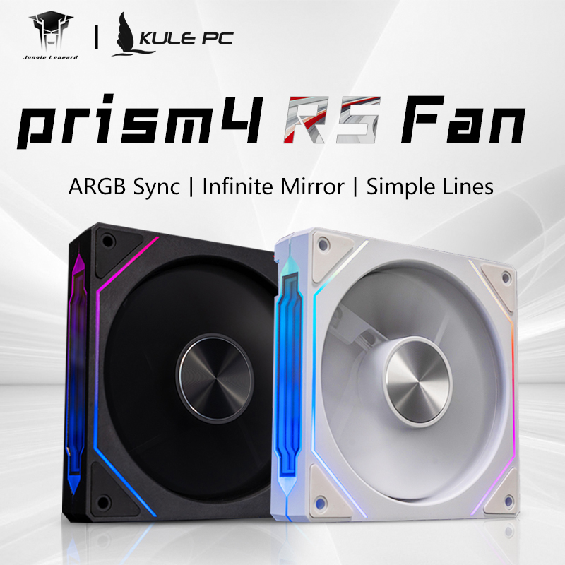 Jungle Leopard Prism 4RS ARGB CPU Fan 120mm Infinity Mirror PC Fan 5V 3PIN Motherboard Lighting ...