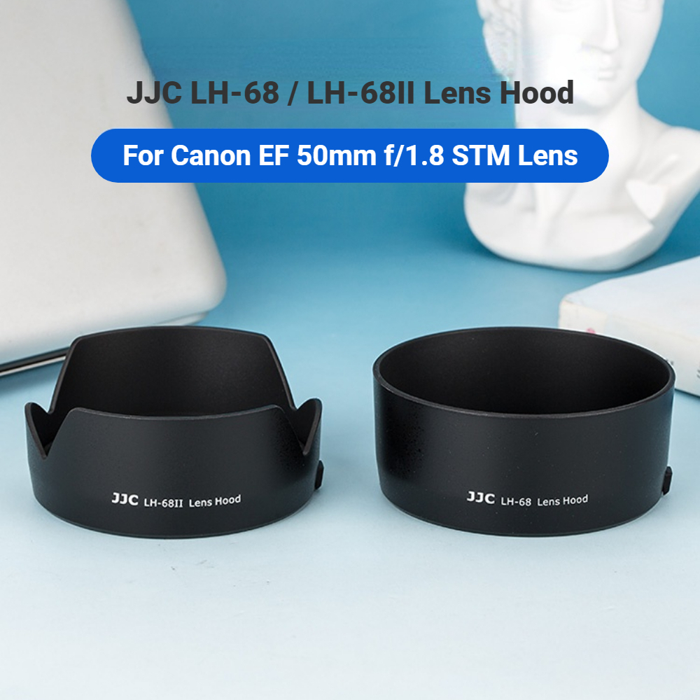 JJC Lens Hood for Camera Canon EF 50mm F1.8 STM, Replaces Canon ES-68 ...