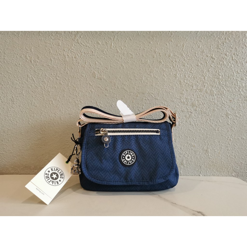 Kipling AC8280 Small Lightweight Shoulder Messenger Bag Blue Rice ...