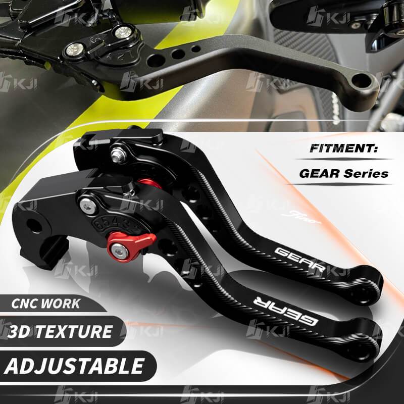 For Yamaha Mio Gear 125/Gear S125 3D Short Clutch Lever Brake Lever Set ...