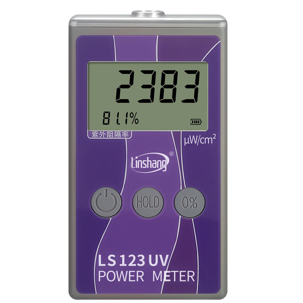 Linshang LS123 Portable UV Power Meter Radiation Intensity Measurement ...
