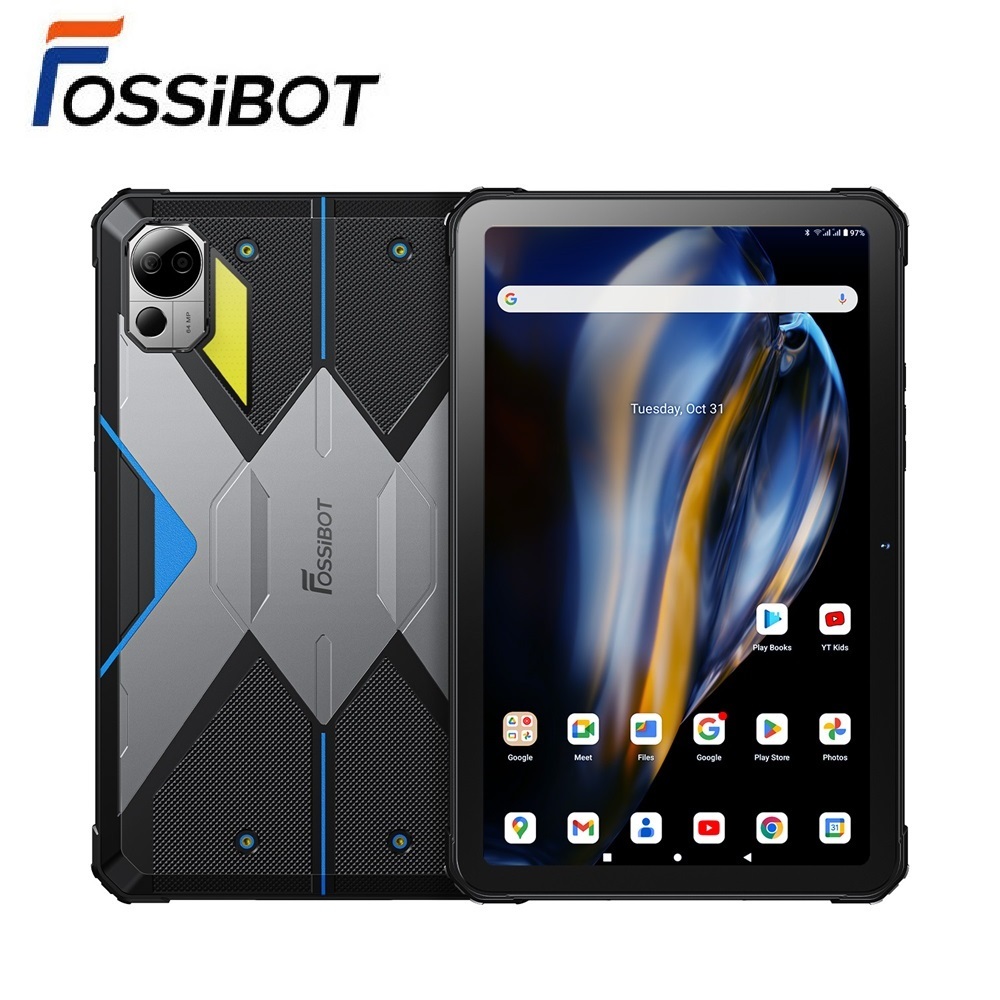 Fossibot DT2 Rugged Tablet pad 66W Android 13 Helio G99 20GB+256GB 10.4 ...