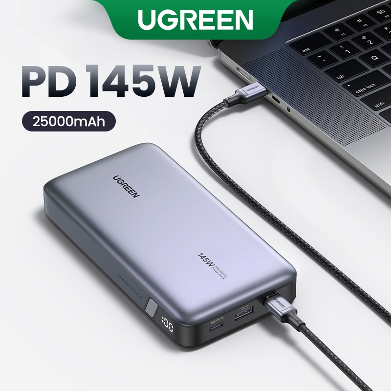 UGREEN 145W 25000mAh Laptop Power Bank Super Fast Charging 140W PD3.1 ...